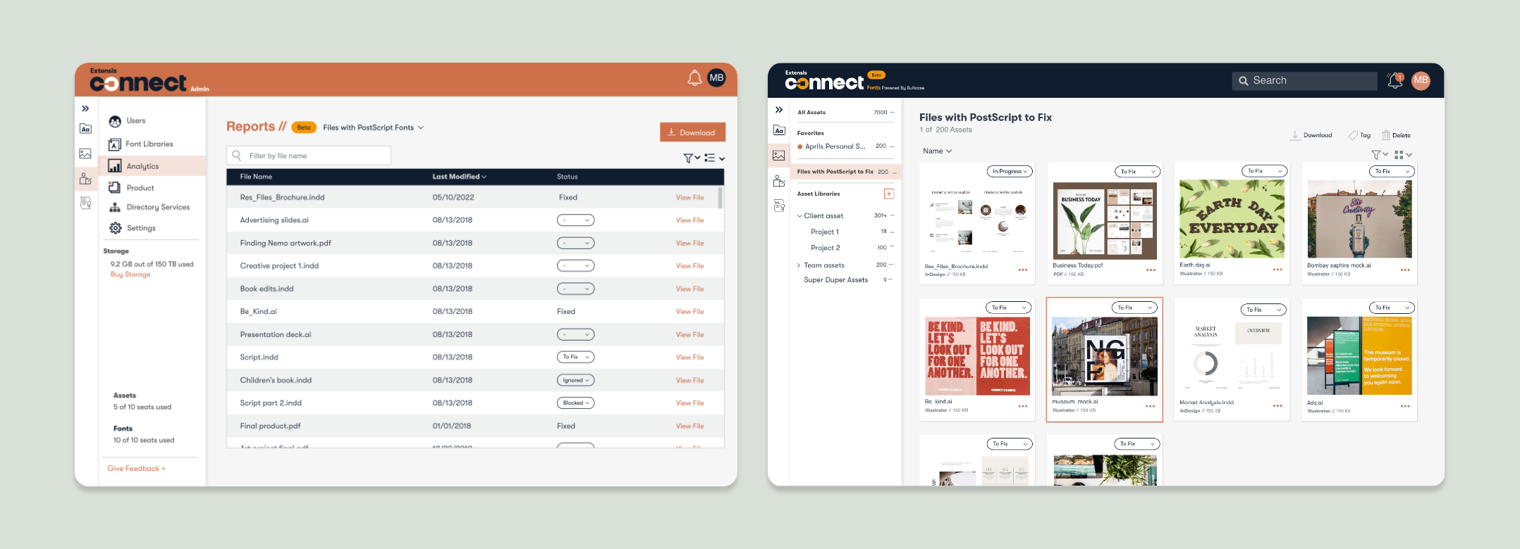 Extensis Connect – PostScript – Katherine Hinds